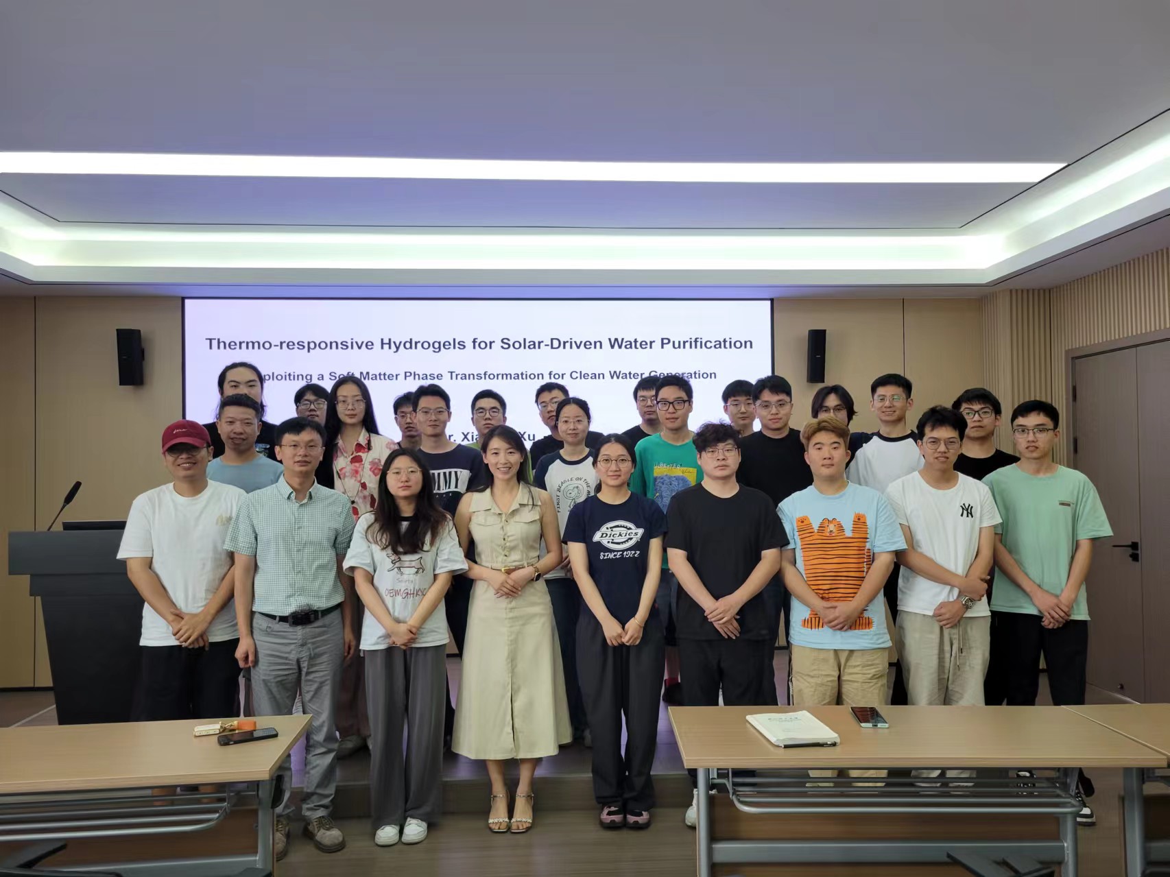 美国罗文大学许晓辉教授访问课题组(Prof. Xiaohui Xu from Rowan University visited our ...